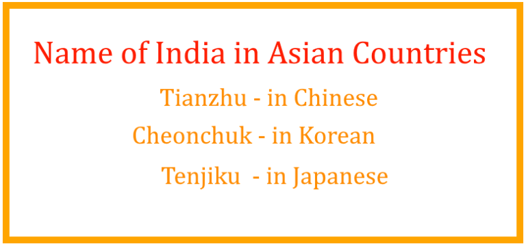 Different names of India - BrowsingIndia